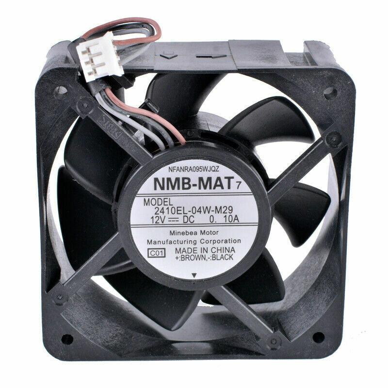 NMB 2410EL-04W-M29 6 см 60 мм вентилятор 6025 60x60x25mm 12V 0.10A бесшумный вентилятор охлаждения -
