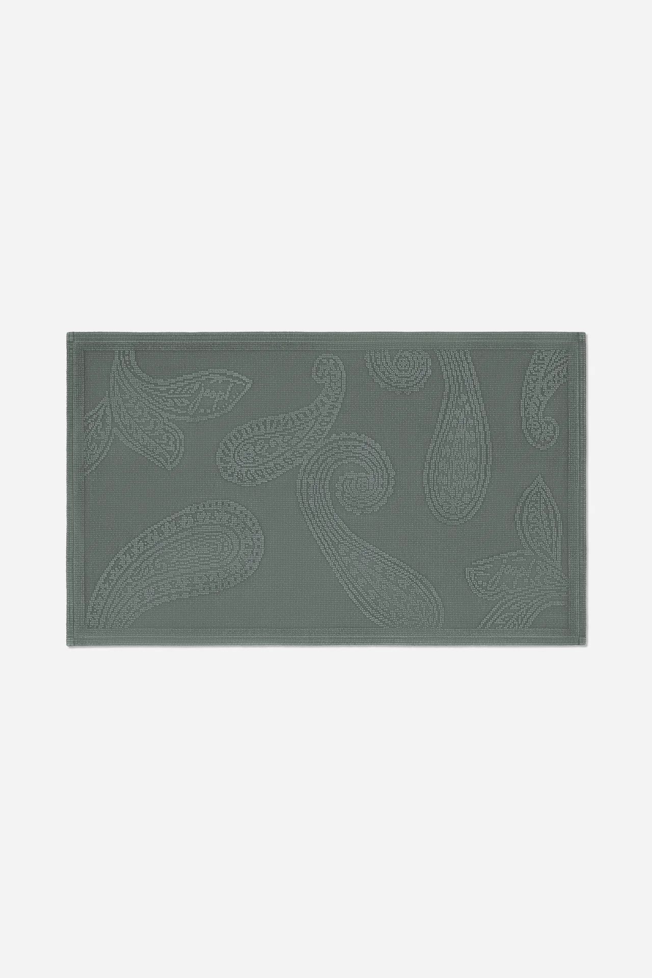 Коврик для ванной JOOP! PAISLEY, размер 70х120 см, хлопок, цвет зеленый - 80101038