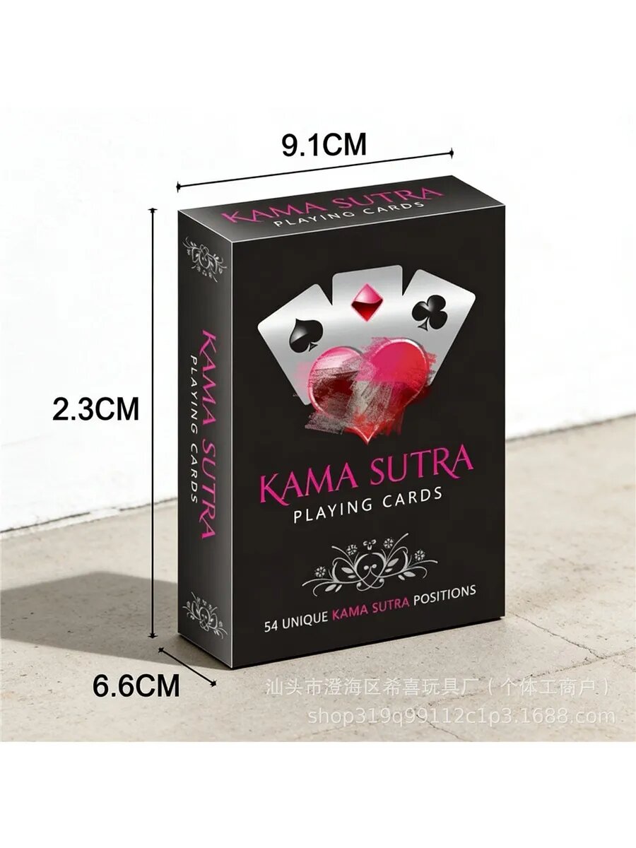 Игра для пар 18+ 54 карты для двоих на английском