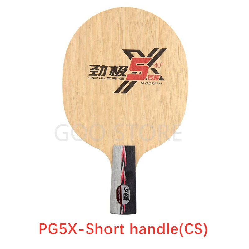 Ракетка для настольного тенниса DHS PG5 PG5X POWER-G 5 PG5X Short handle