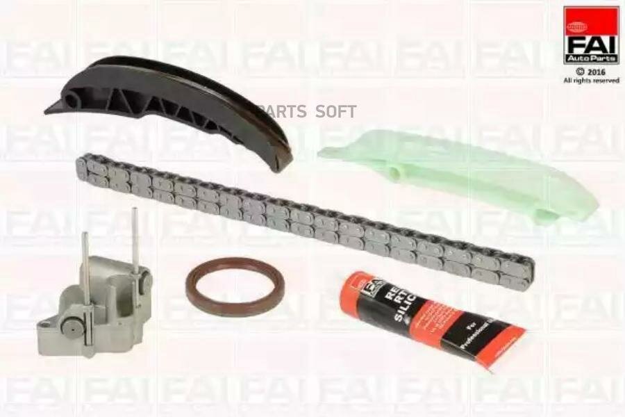 Комплект цепи ГРМ BMW 3 (E90) 330d 09/05- (M 57 D 30 TU2) FAI арт. TCK74T