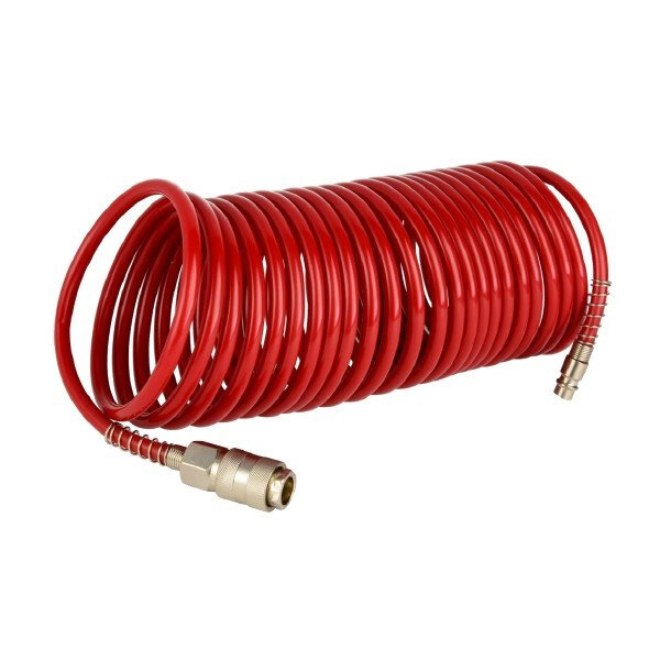 Шланг спиральный 20 м, 5х8мм, Elitech, 0704.011800, полиамид