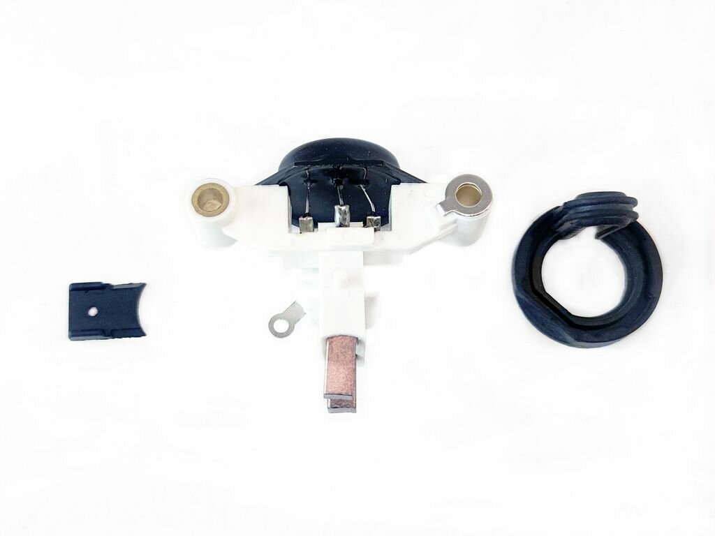 Регулятор напряжения в сборе с щёточным узлом для а/м УАЗ VR-IK02