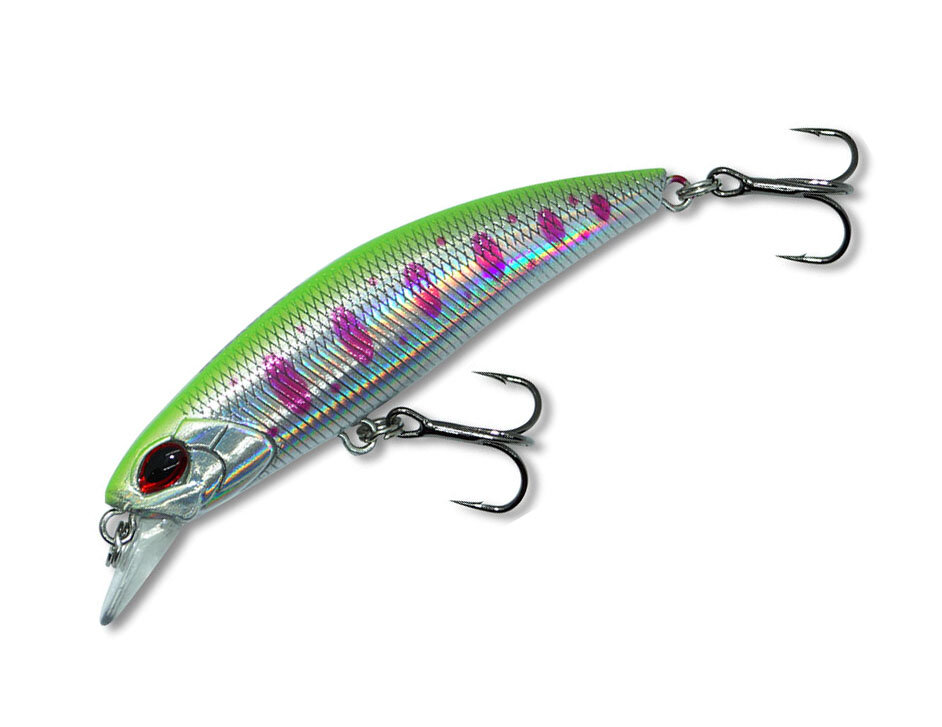 Воблер Kosadaka Nota minnow XS 60F плав, 60мм, 3.7г, 0.3-0.8м цвет HNT