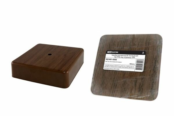 Распред. коробка О/П 75*75*20 «бук»