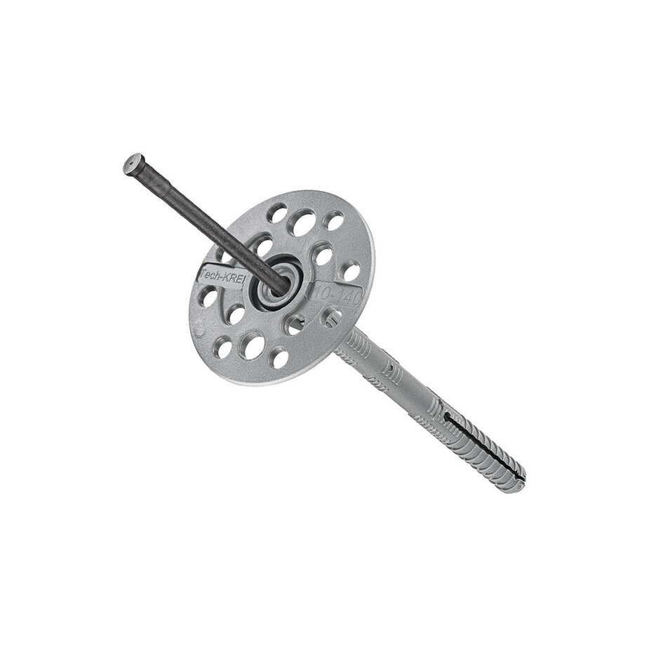 Дюбель для теплоизоляции 10х120 мм пластиковый гвоздь (140 шт.)