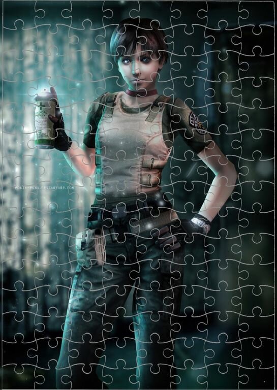 Пазл Resident Evil, Обитель Зла №7, А4