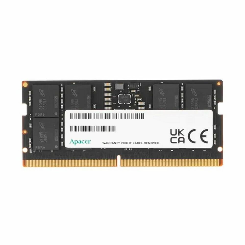 Модуль памяти 32GB Apacer DDR5 4800 SODIMM FS.32G2A. PTH CL40, 1.1V, 2048x8, RTL