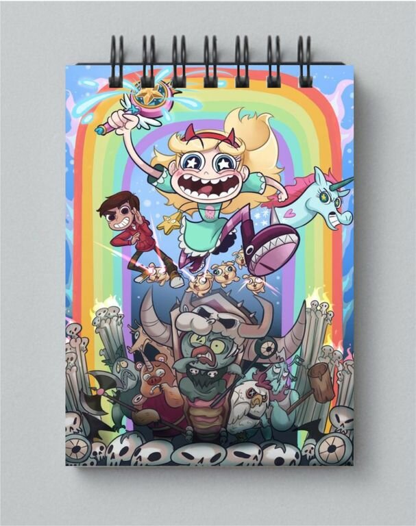 Блокнот Стар против сил зла №16, А5