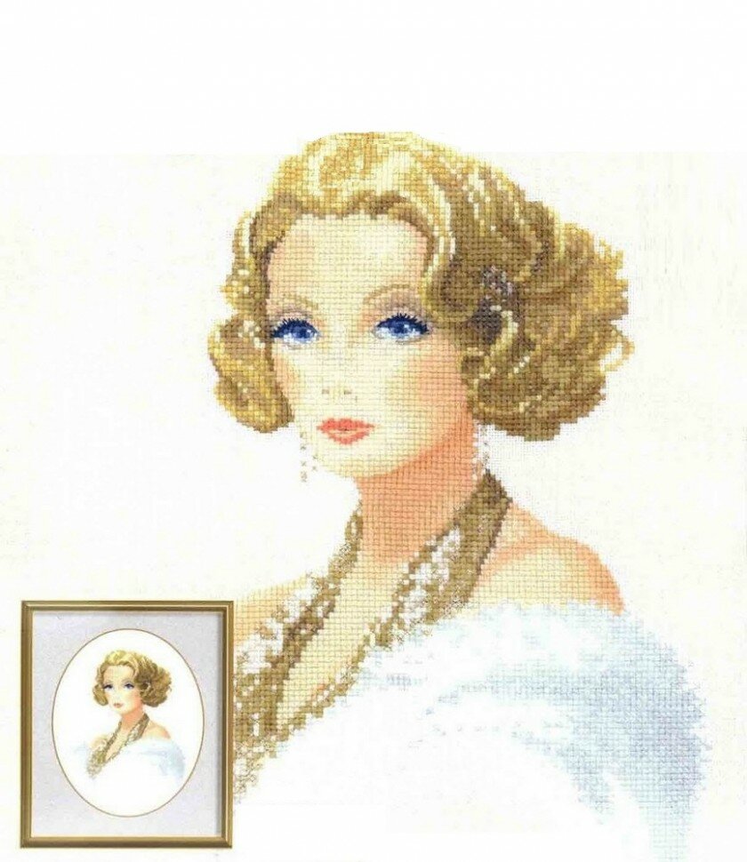 Схема для вышивания Heritage #JLMA704C Madeleine (Мадлен)