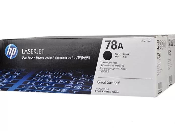 Картридж HP CE278A, 2100 стр, черный