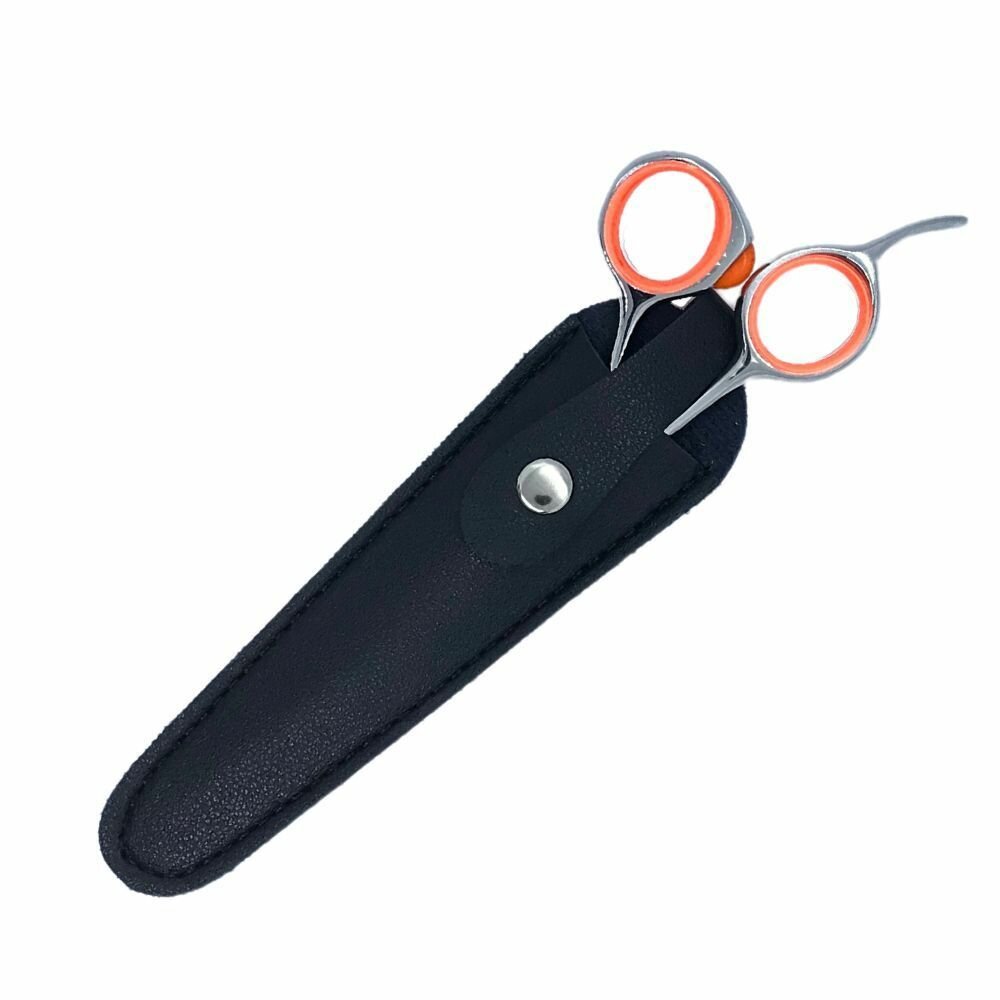 Чехол для парикмахерских ножниц DiBiDi, 14х4 см, цвет черный