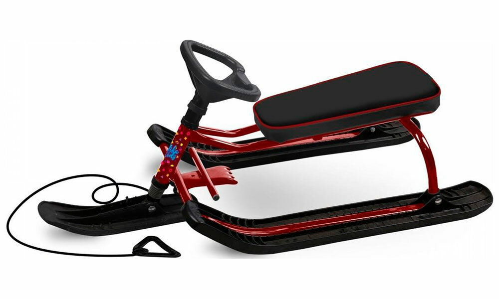 Снегокат Ника Тимка (спорт+ красный) (ТСЛ+/К)