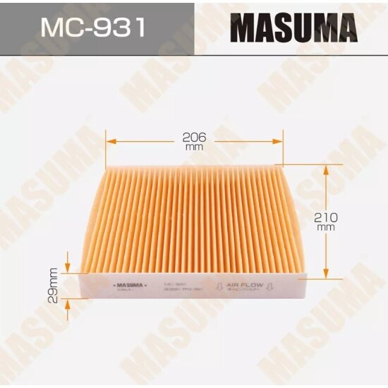 Фильтр салонный Masuma MC-931