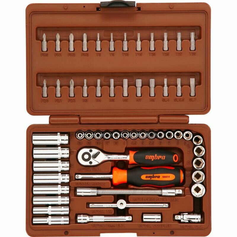 Набор инструмента 57 предметов Ombra OMT57S