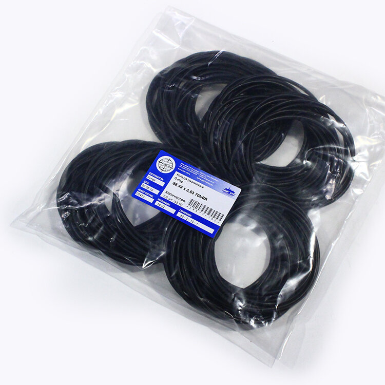 Кольца резиновые уплотнительные (O-ring) 88.49х3.53 70NBR (упаковка 100 шт. ±5%)