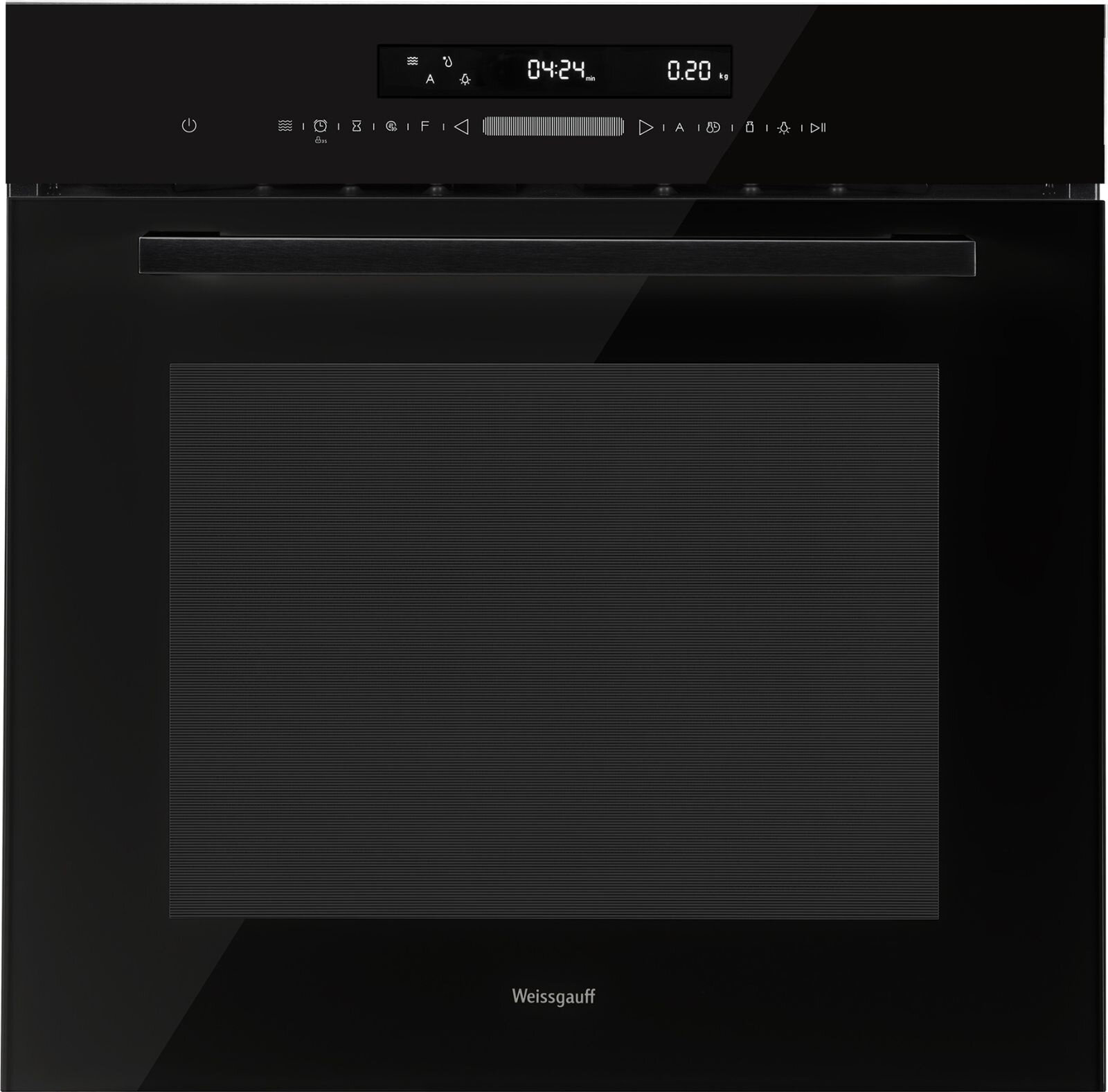 Духовой шкаф WEISSGAUFF EOM 991 SB Black Edition, черный