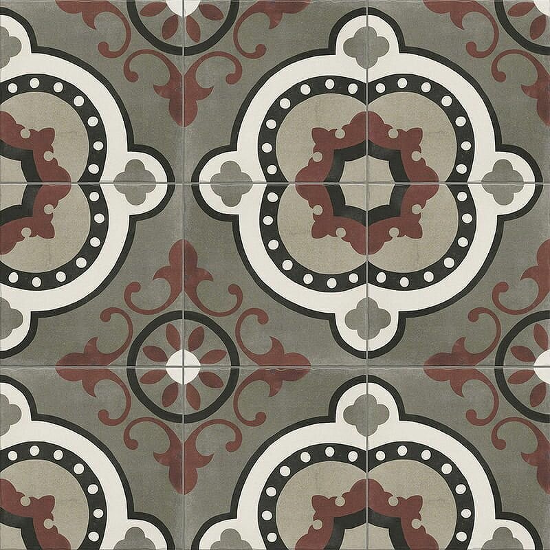 Керамогранит Mainzu (Маинзу) Nostalgy Barcelona Grenade 20х20 см (PT03415) (1 м2)