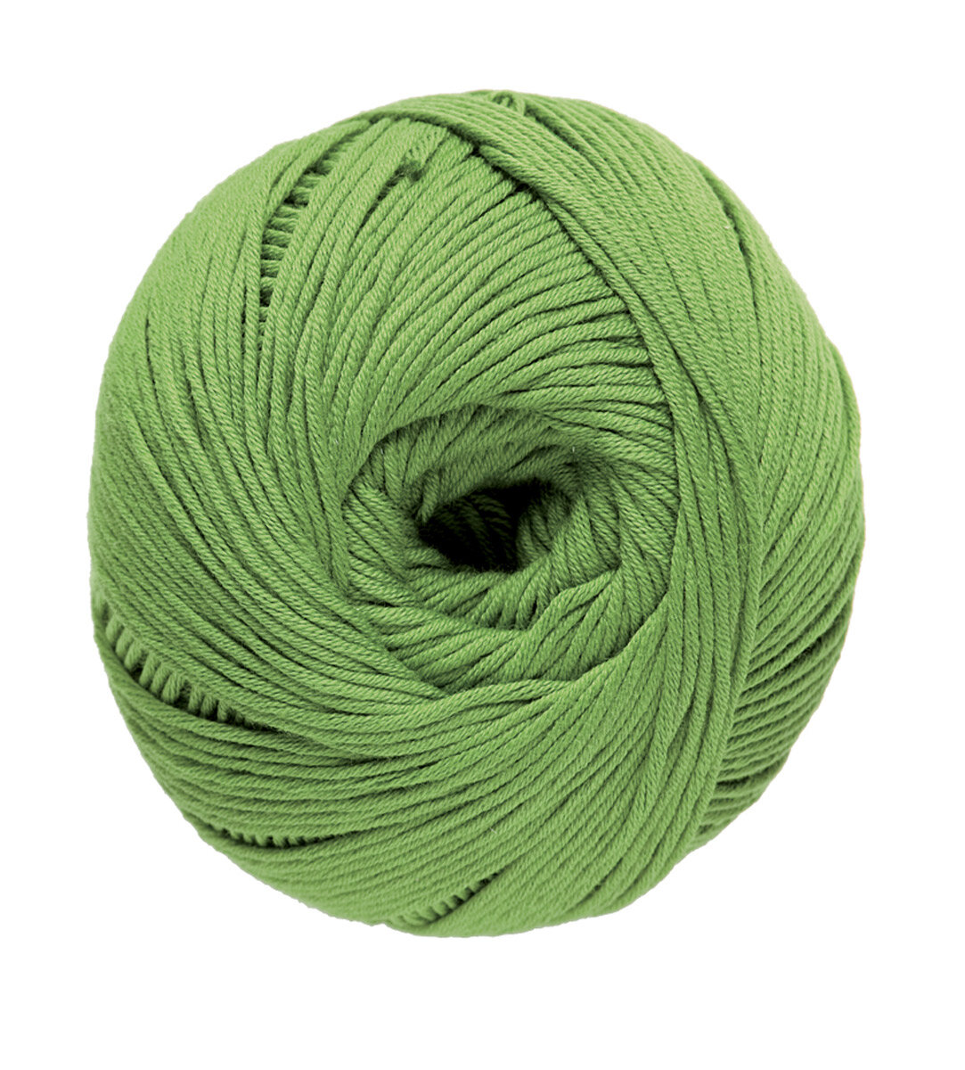 Пряжа "DMC" 302 Natura Just Cotton 100% хлопок 50 г 155 м N48 зеленый