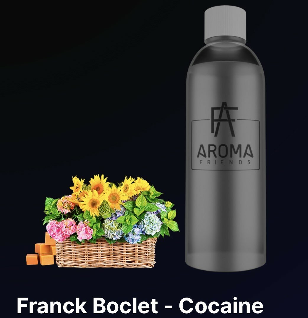 Наполнитель для ароматического диффузора Aroma Friends, аромат FRANCK BOCLET - COCAINE 50 мл