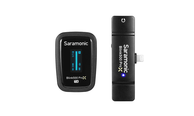Микрофон Saramonic Blink500 ProX B3 (TX+RXDI), беспроводной, всенаправленный, Lightning