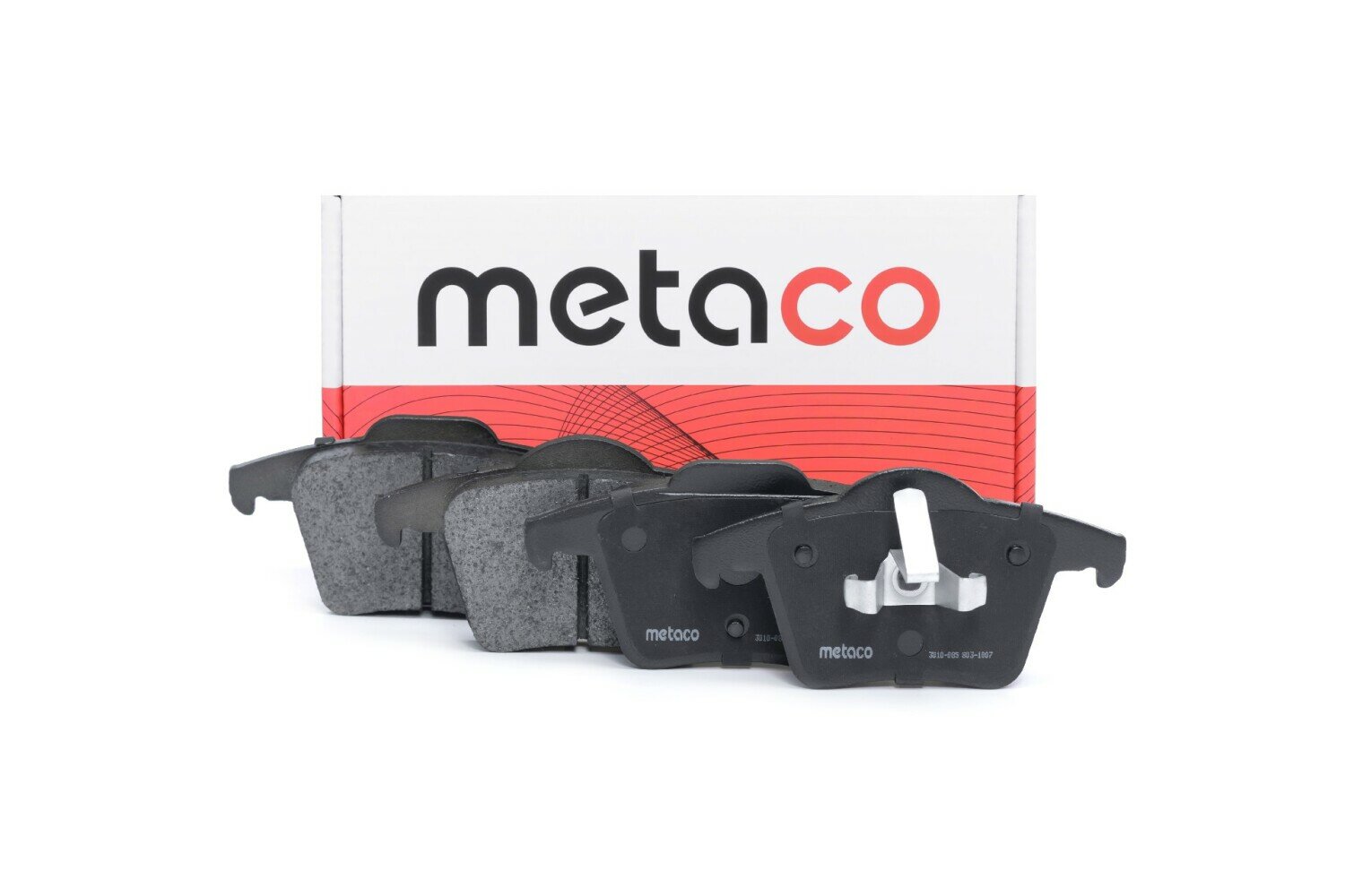 Колодки тормозные задние дисковые к-кт перед METACO 3010-085