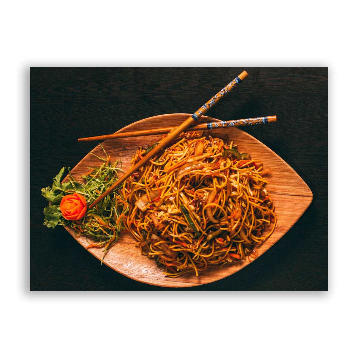 Постер, плакат на бумаге / Китайская кухня / Размер 30 x 40 см