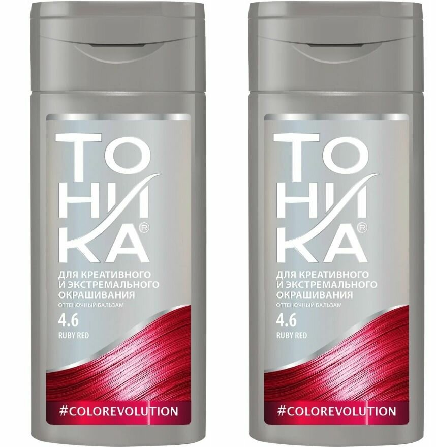 Тоника Оттеночный бальзам, Ruby Red, 150 мл, 2 уп