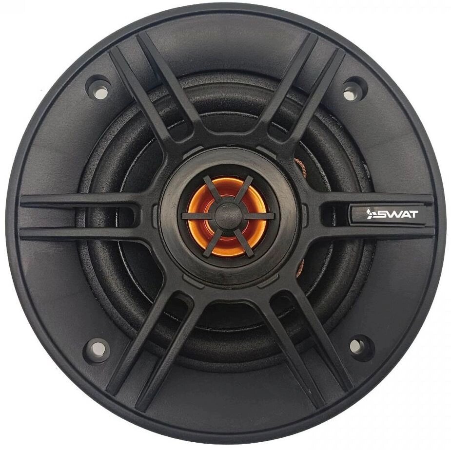 Колонки автомобильные SWAT SP-C4, 10 см (4 дюйм.), комплект 2 шт.