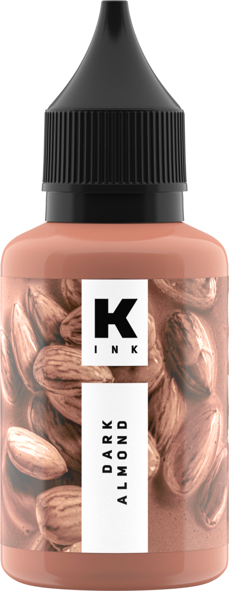 Краска Tattoo Ink пигмент для тату Темный миндаль 30 мл