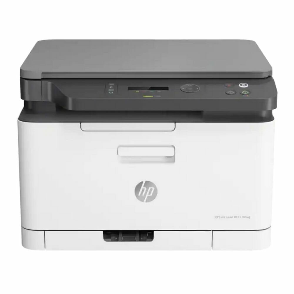 HP Color Laser 178nw А4, МФУ, лазерное, цветное, 18стр/мин, 600dpi, 800МГц, 128Мб, WiFi/AirPrint/USB/Ethernet , 2200стр/картридж, (4ZB96A)(507258)