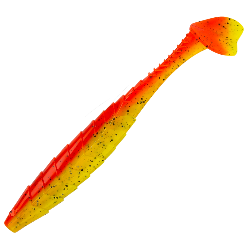 Приманка силиконовая FRAPP Geko #PAL08 Spicy Mustard - в упаковке 5 шт, размер 4.5" (11.43 см)