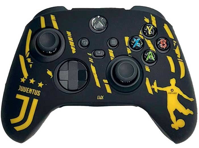Силиконовый чехол для геймпада Xbox Series S и Xbox Series X FC Juventus