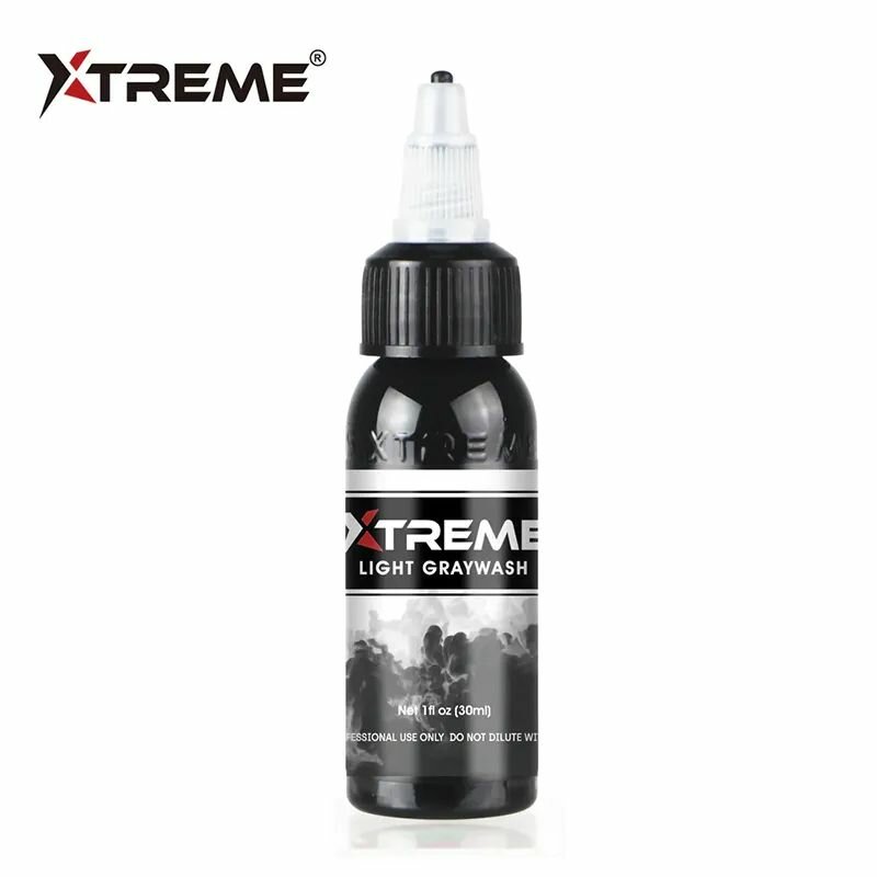 Теневая тату краска LIGHT GRAYWASH Xtreme Ink, 30мл