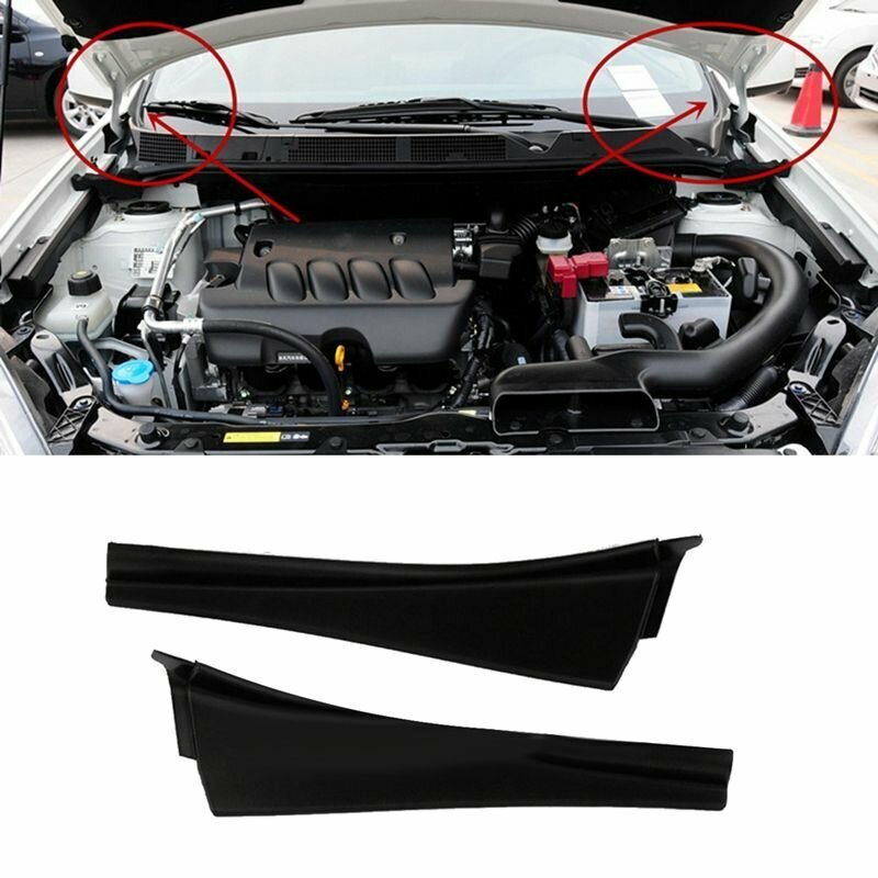 Боковая накладка MyPads для переднего крыла Nissan Qashqai 2008-2015