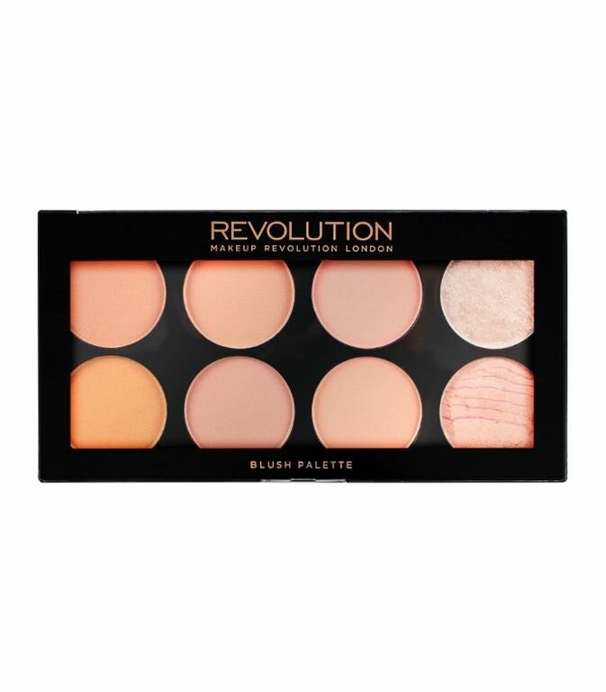 Revolution Makeup Палетка румян Ultra Blush Palette Hot Spice