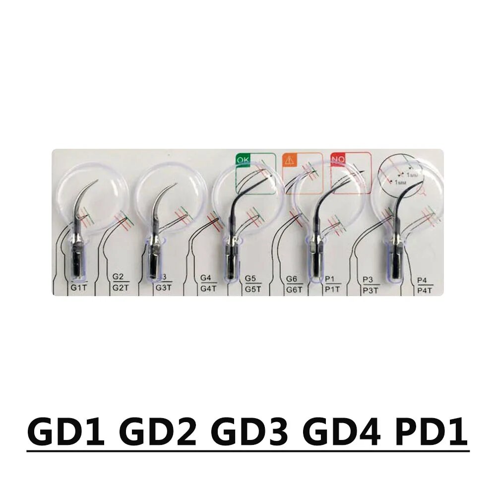 Стоматологический ультразвуковой наконечник M&Y для E*S WO*DPECKER 1pcs DTE tips kits