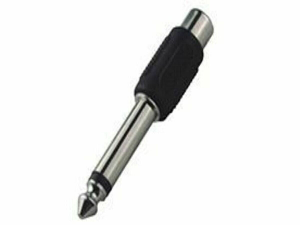 Переходник NordFolk NCA5327, RCA (мама) - 6.3 мм моно-джек (папа)