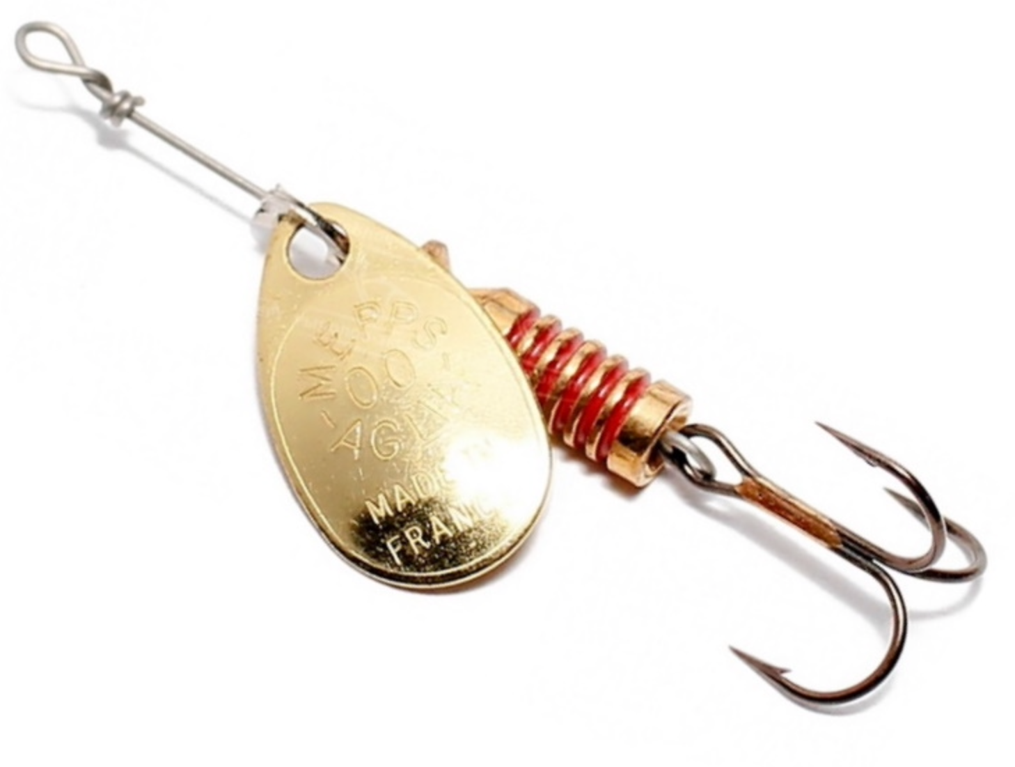 Вращающая блесна из латуни Mepps Aglia №00 1,5г -OR, 50mm