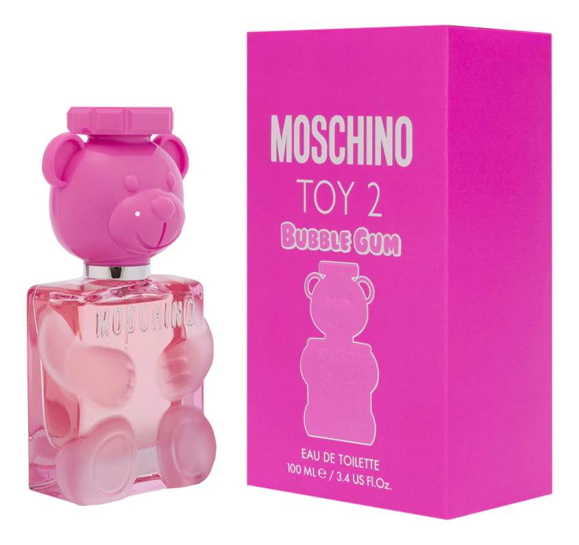 Туалетная вода MOSCHINO Toy 2 Bubble Gum, для женщин, парфюмерия Москино 100 мл