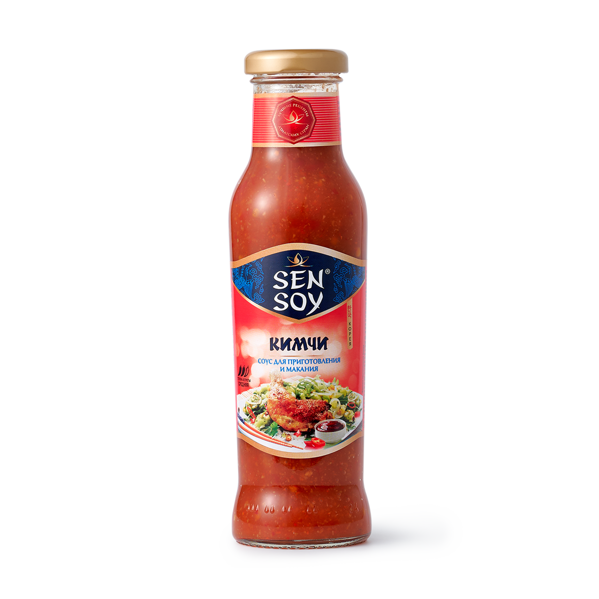 Соус Sen Soy "Кимчи", для приготовления и макания, стеклянная бутылка, 310 г