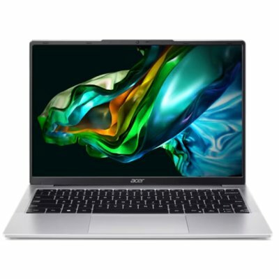Ноутбук Aspire Lite AL14-31P-36EN-wpro Intel Core i3 N300, 0.8 GHz - 3.8 GHz, 8192 Mb, 14" WUXGA 1920x1200, 512 Gb SSD, Intel Iris Xe Graphics, Windows 11 Professional, серебристый, 1.35 кг, NX. KS9ER.001 (операционная система в комплекте)