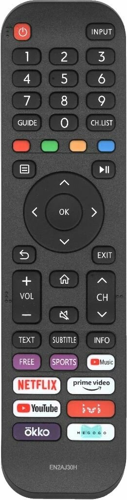 Пульт EN2AJ30H для телевизоров HISENSE
