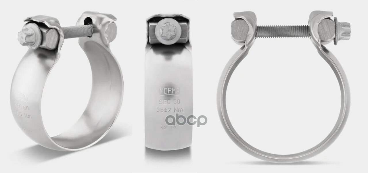 Хомут глушителя MERCEDES BENZ W217 COUPE (2014>) NORMA арт. 05956312070-1