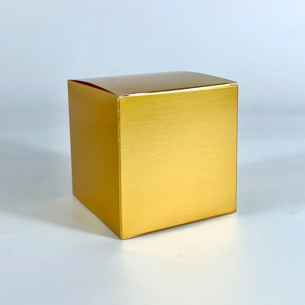 Золотые картонные подарочные коробки 20/50 шт 20pcs, 10x10x10cm