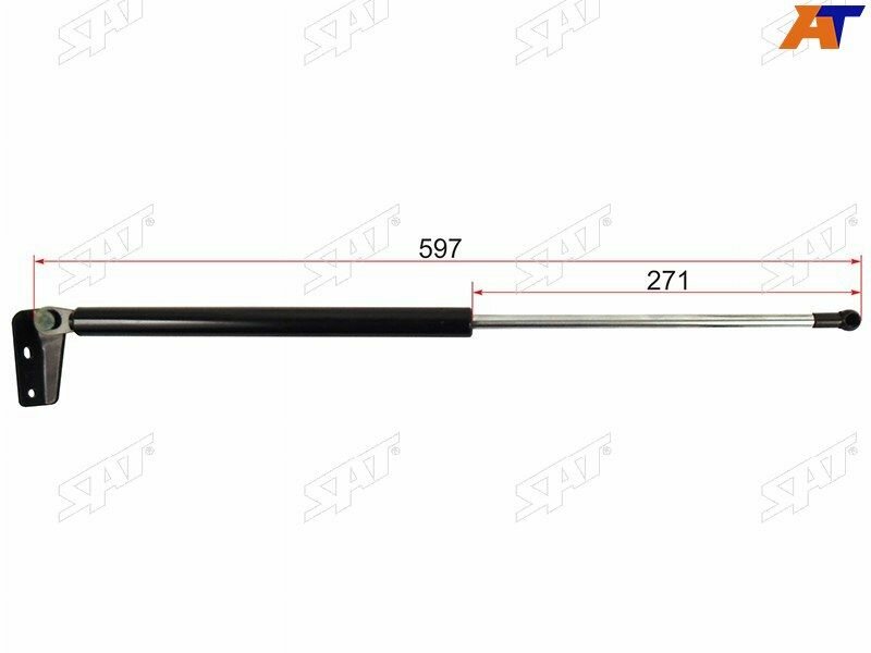 . SAT Амортизатор (Газовый упор) крышки багажника для HONDA ODYSSEY RA1 95-99 LH