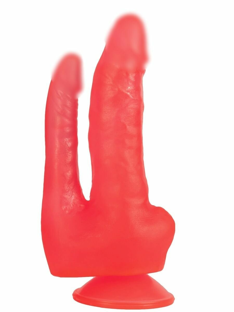 Фаллоимитатор на присоске, розового цвета, реалистичный 16,5см.