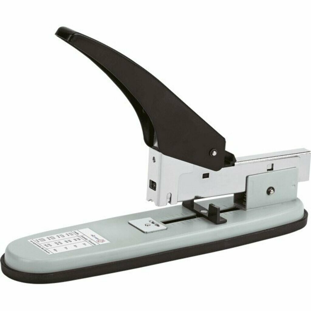 Степлер мощный ATTOMEX №23/6, 23/13 до 100 л, метал, черный