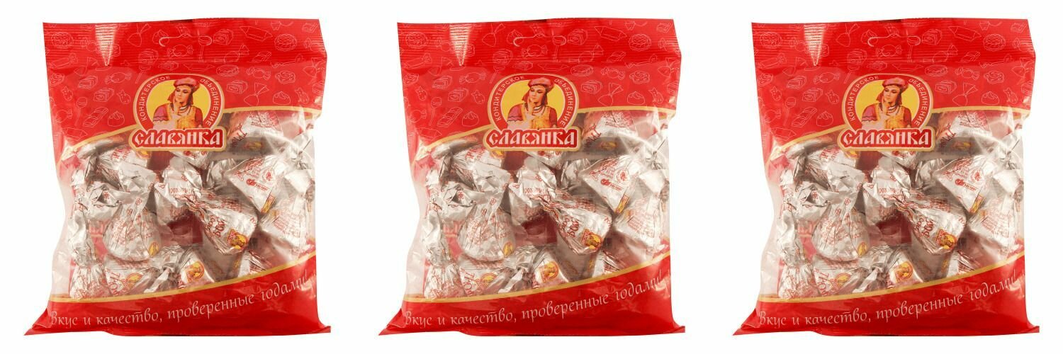 Славянка Конфеты "Трюфель" Классический, 200 г, 3 шт