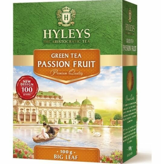 HYLEYS Чай зеленый, Плод страсти, 100 г/